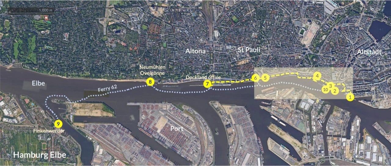 Visit Hamburg on foot or by bike - Travels of a life